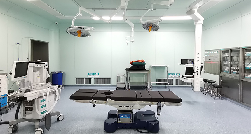 How to build a clean operating room in a hospital